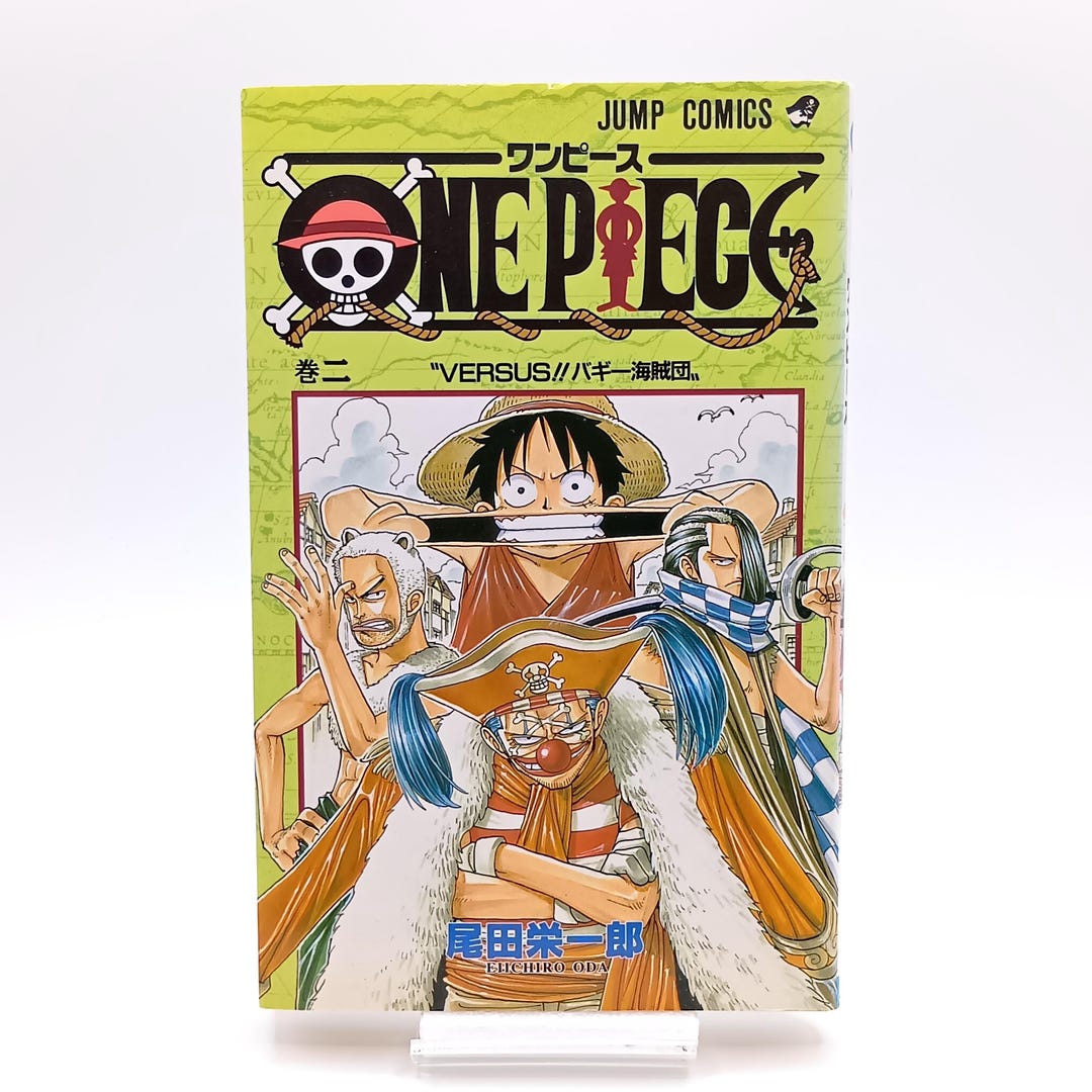 One Piece Manga Vol.2 Japanese | Reprint Edition | Eiichiro Oda Comic ...