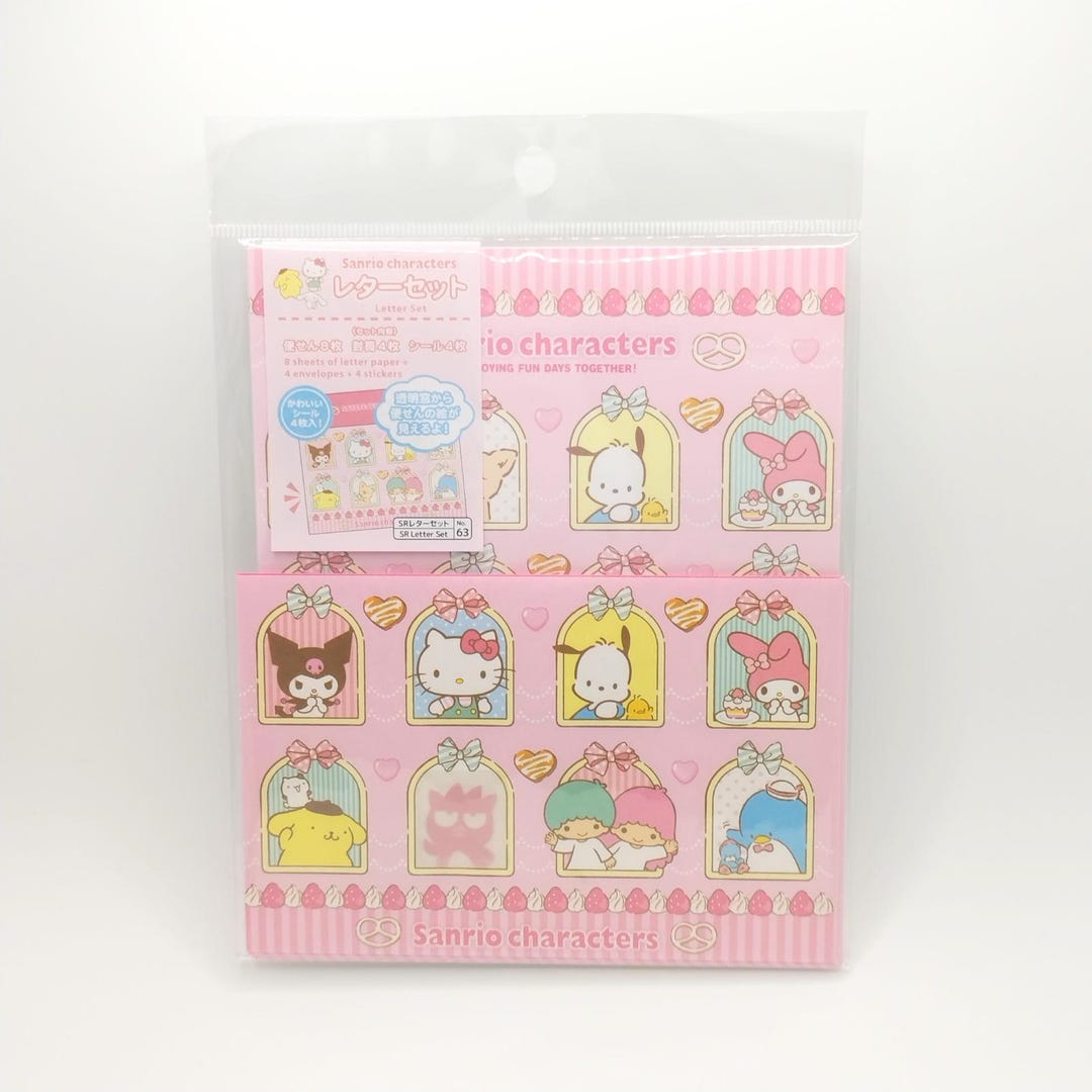 Sanrio Letter Set 2021 , Sanrio Characters Letter , Sanrio Stationery ...