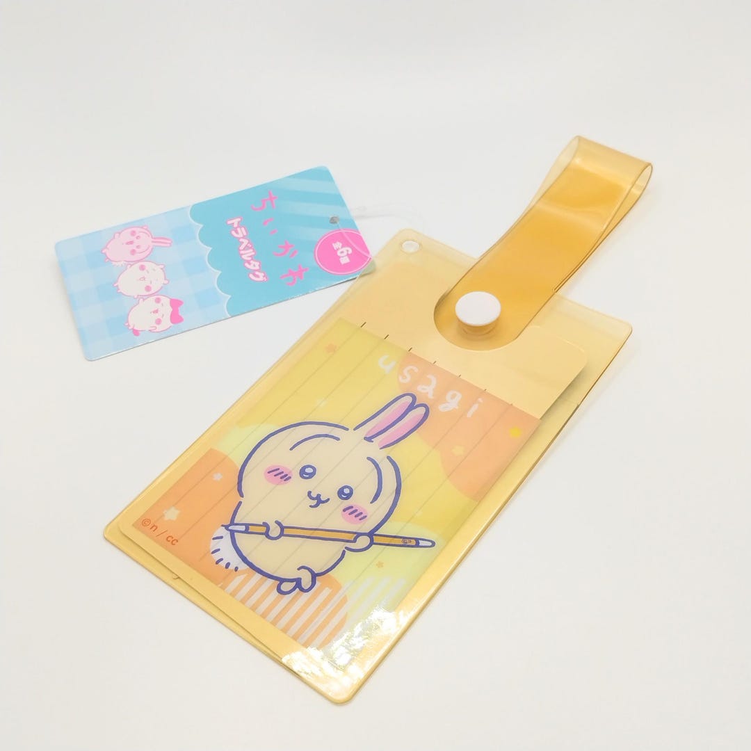 Chiikawa Luggage Tag Chiikawa Usagi Design , Chiikawa Travel Tag ...