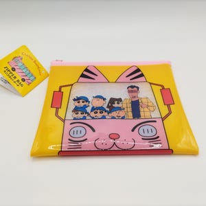 Crayon Shin Chan Pouch Japan Design , Shin Chan Mini Flat Pouch , Shin ...