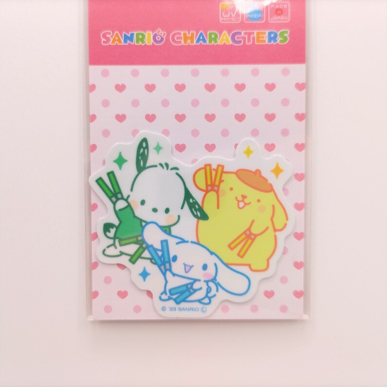 Kawaii Stickers Sanrio Characters Japan Limited 2023,keokerokeroppi ...
