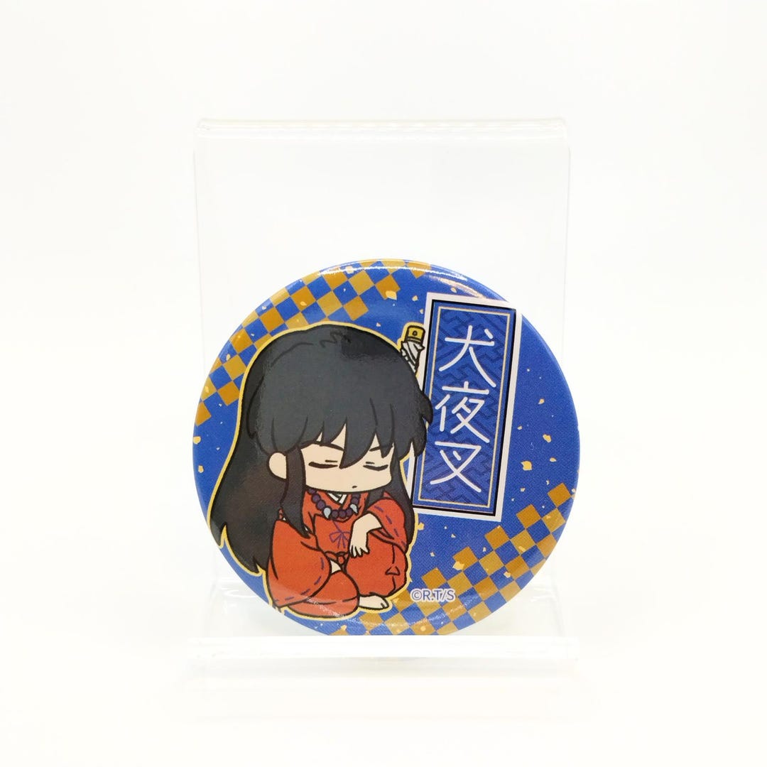 Inuyasha Badge Japan Design,inuyasha Can Badge,inuyasha Item,rumiko ...