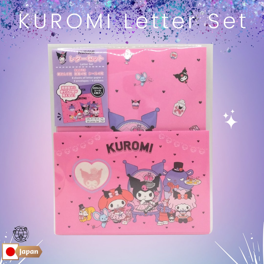 2021 Sanrio Kuromi Letter Set,letter Collectible Sanrio Paper Set ...