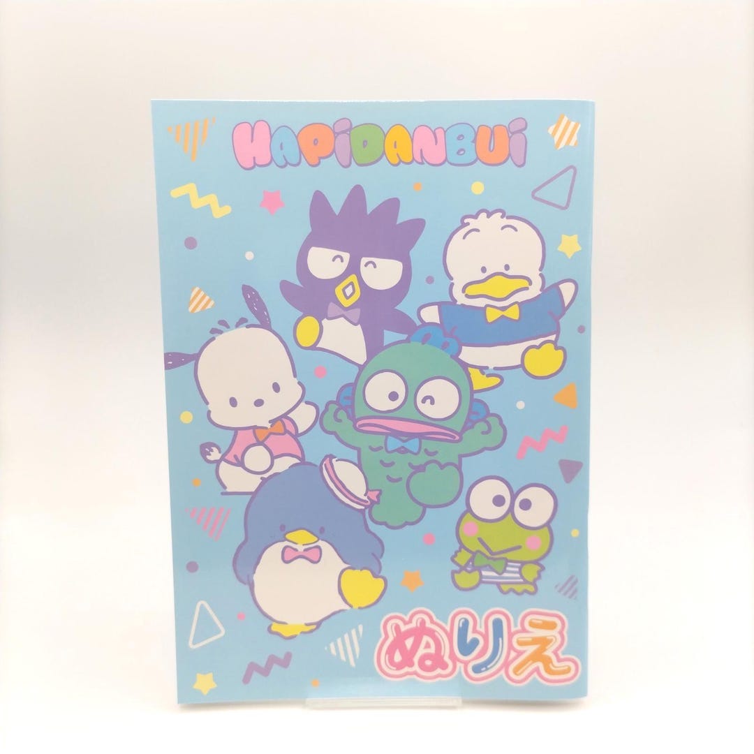 Sanrio Coloring Book 2022 Japan Design,sanrio Characters Coloring Book ...