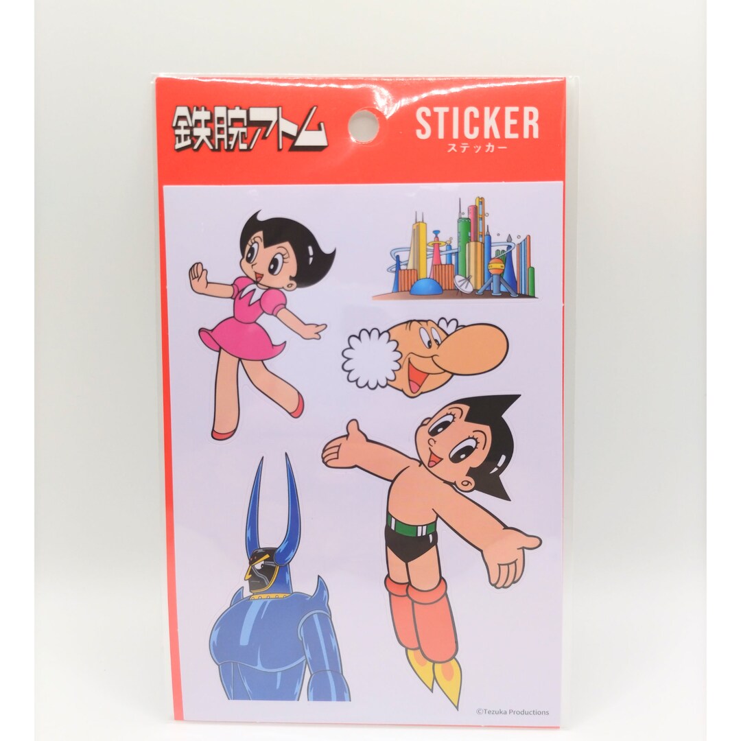 Astroboy Atom Stickers Japan Design , Tesuwan Atom Stickers , Tezuka ...