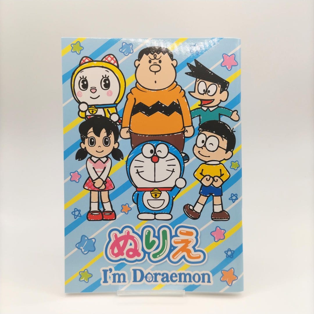 Doraemon Coloring Book Japan Limited , Doraemon Anime Coloring Book ...