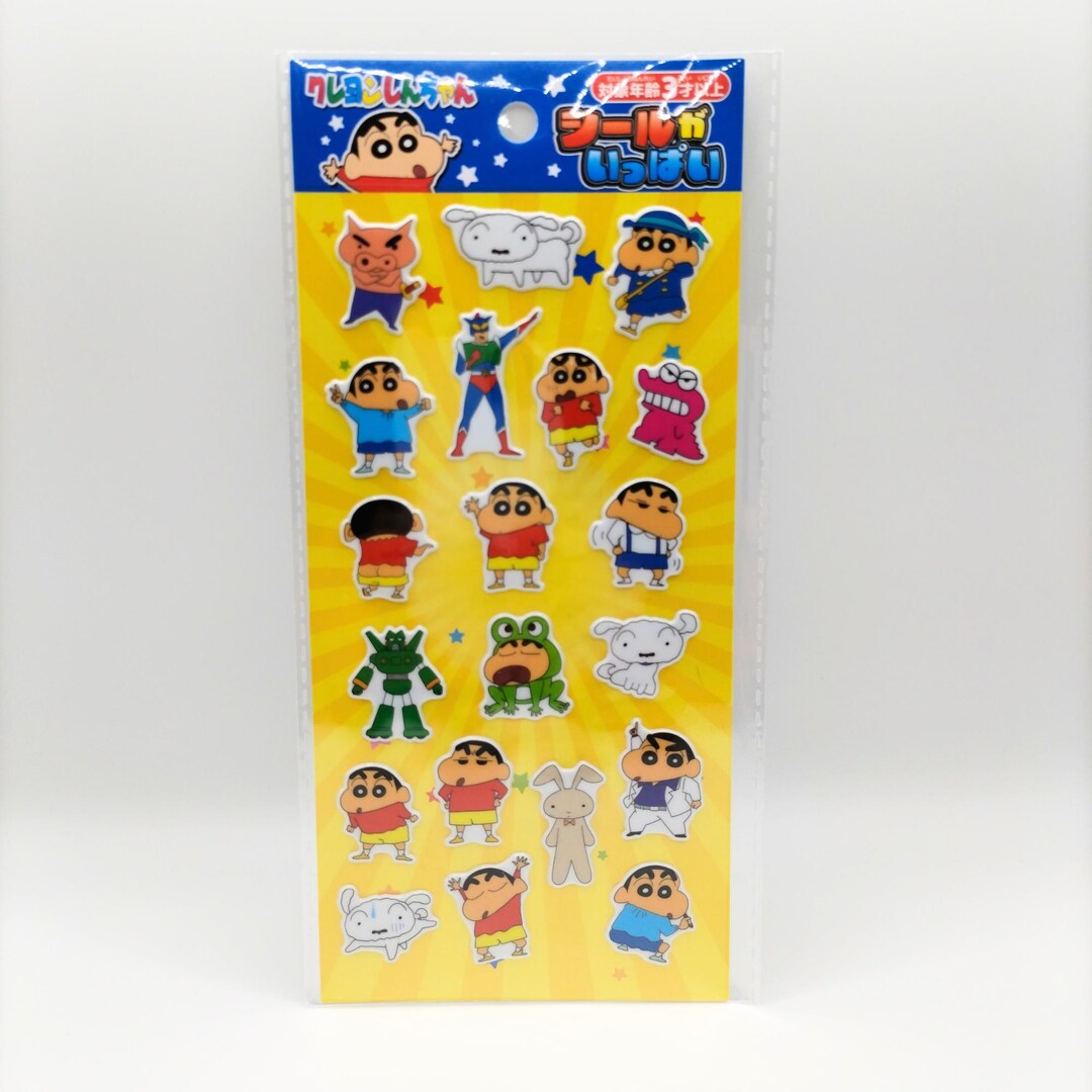 Crayon Shin-chan Stickers,japan Limited,crayon Shin Chan Sticker Pack ...