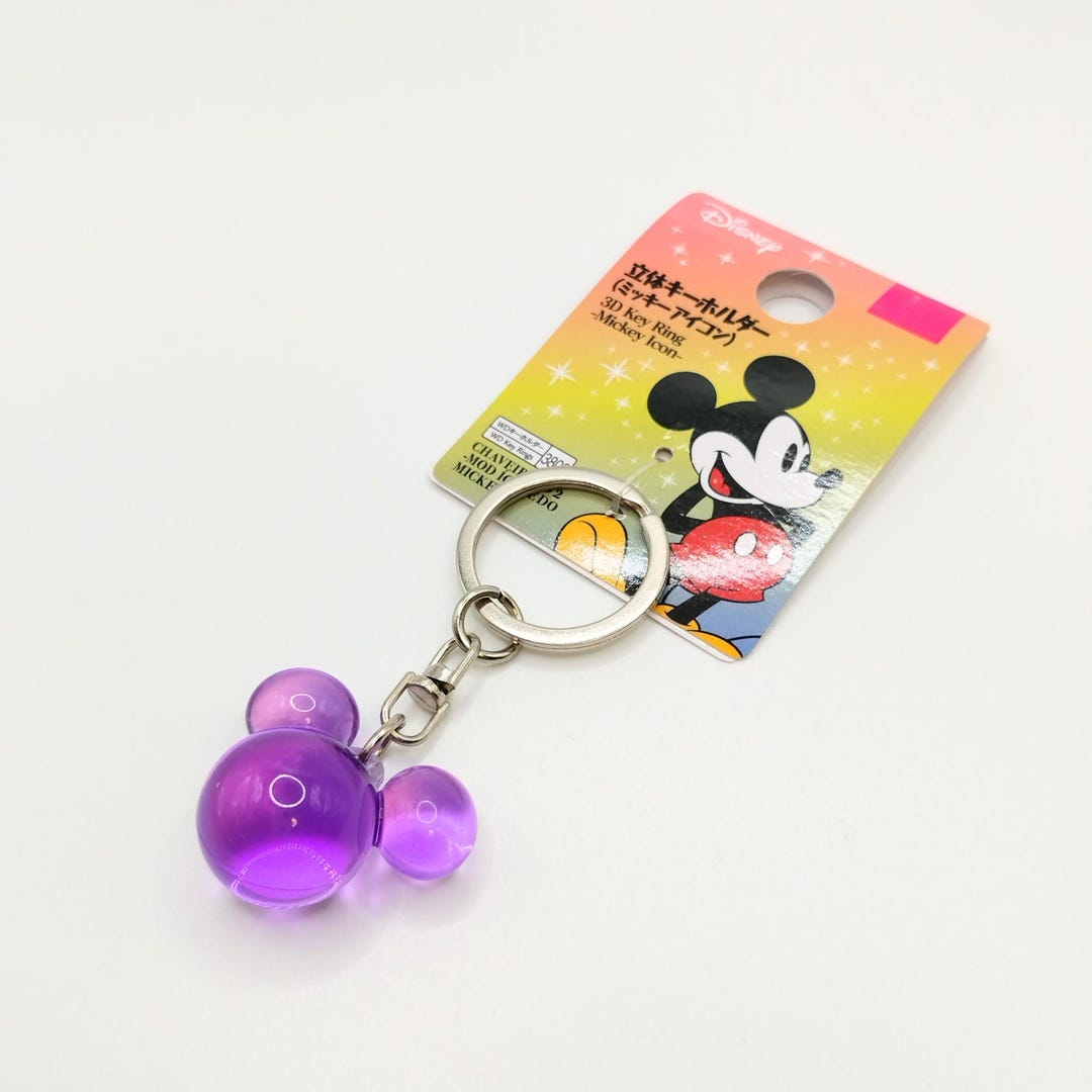 Mickey Mouse Key Chain Walt Disney Japan Design , Disney Mickey 3D Icon ...