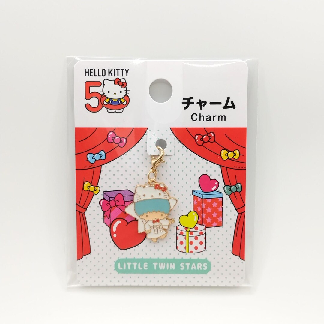 Little Twin Stars Charm 2024 Japan Design , Little Twin Kiki Charm ...