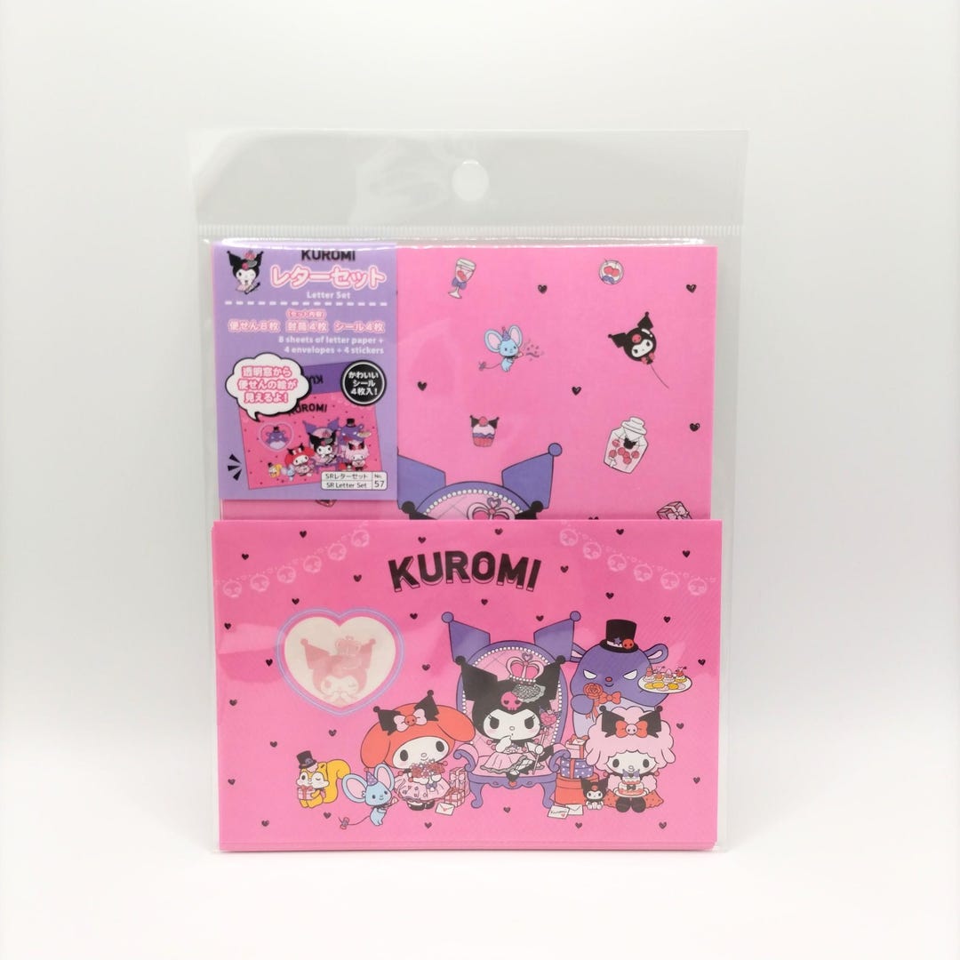 Kuromi Letter Set 2021 Design Made in Japan,kuromi Letter,sanrio Letter ...