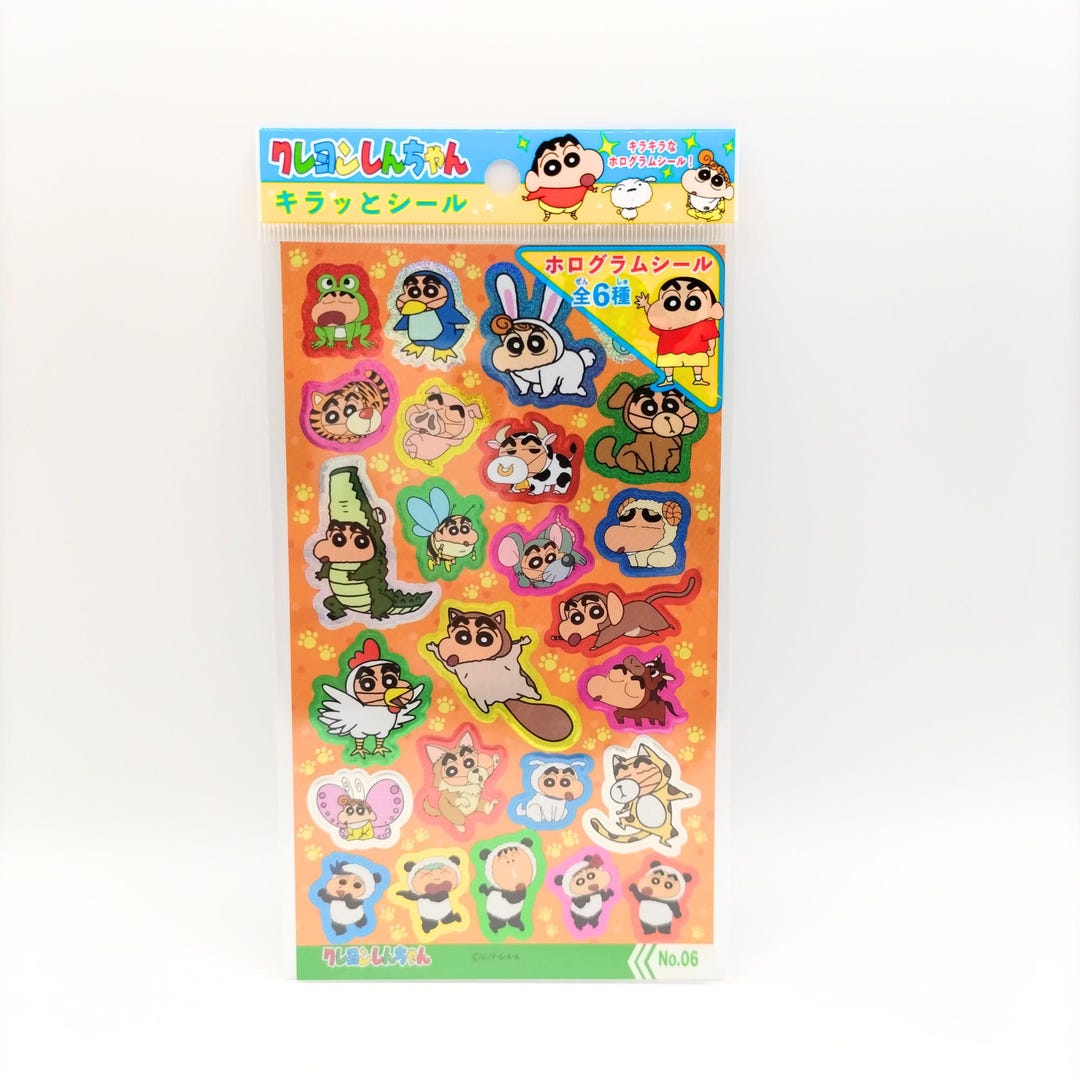 Crayon Shin Chan Stickers Japan Design,shin Chan Stickers,hologram ...