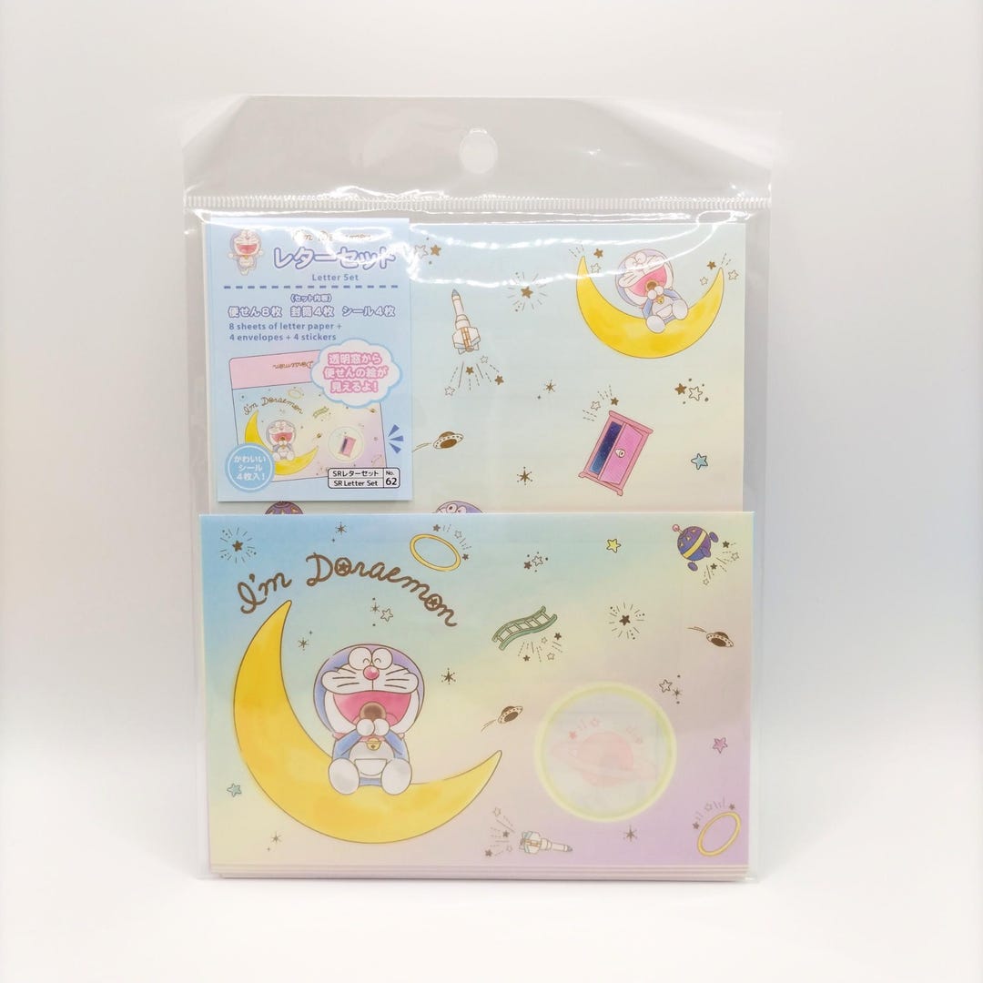 Doraemon Letter Set Japan Limited Made in Japan,anime Letter Set,fujiko ...
