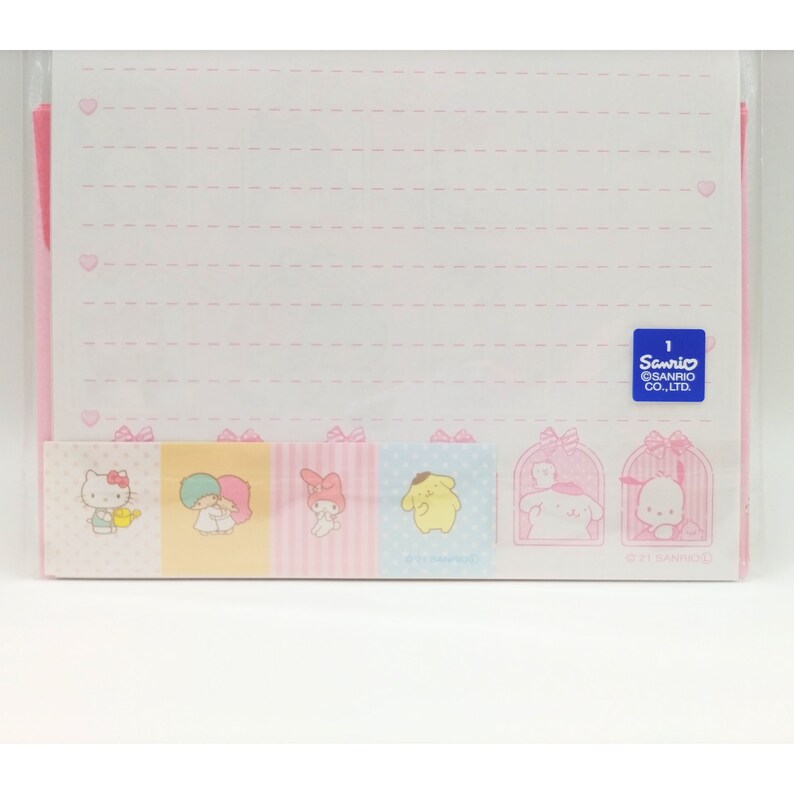 Sanrio Characters Letter Set 2021 Design Made in Japan,sanrio Letter ...