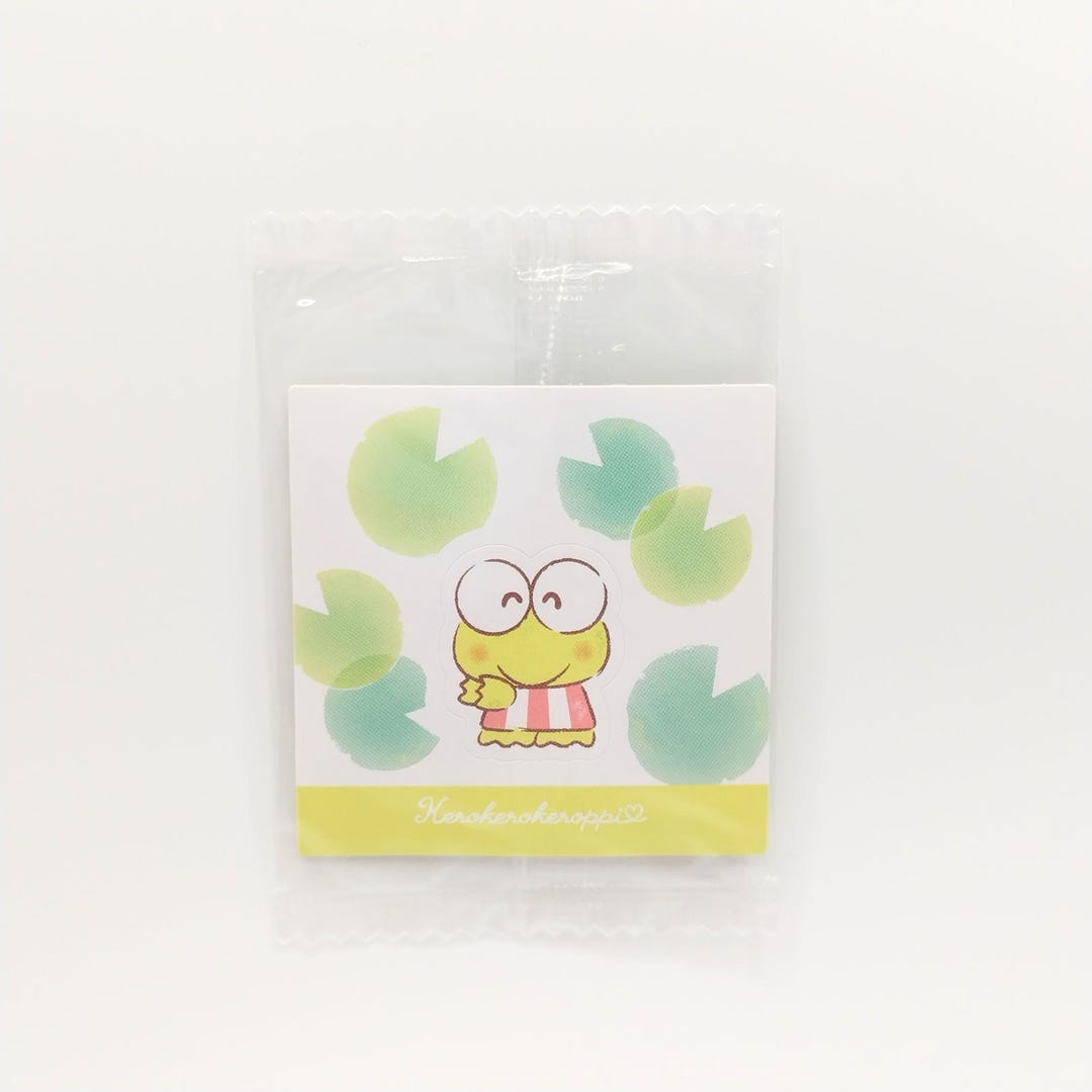 Kero Kero Keroppi Sticker 2024 Japan Limited,fujiya Stickers,sanrio ...
