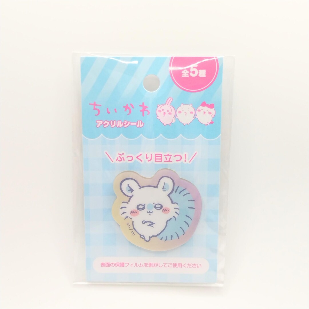 Chiikawa Acrylic Sticker Momonga Design , Kuri Manjyuu Acrylic Seal ...