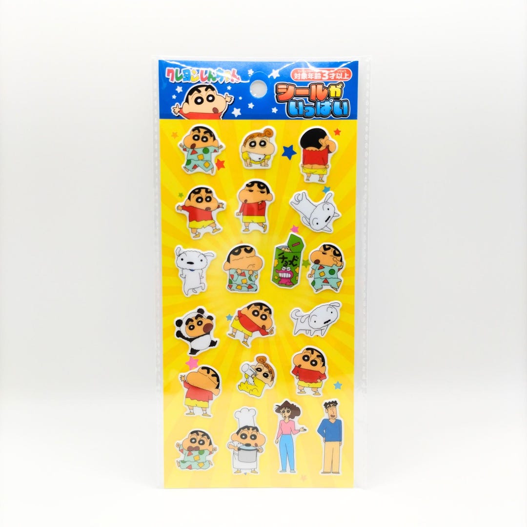 Crayon Shin Chan Stickers Japan Design , Crayon Shin Chan Sticker - Etsy