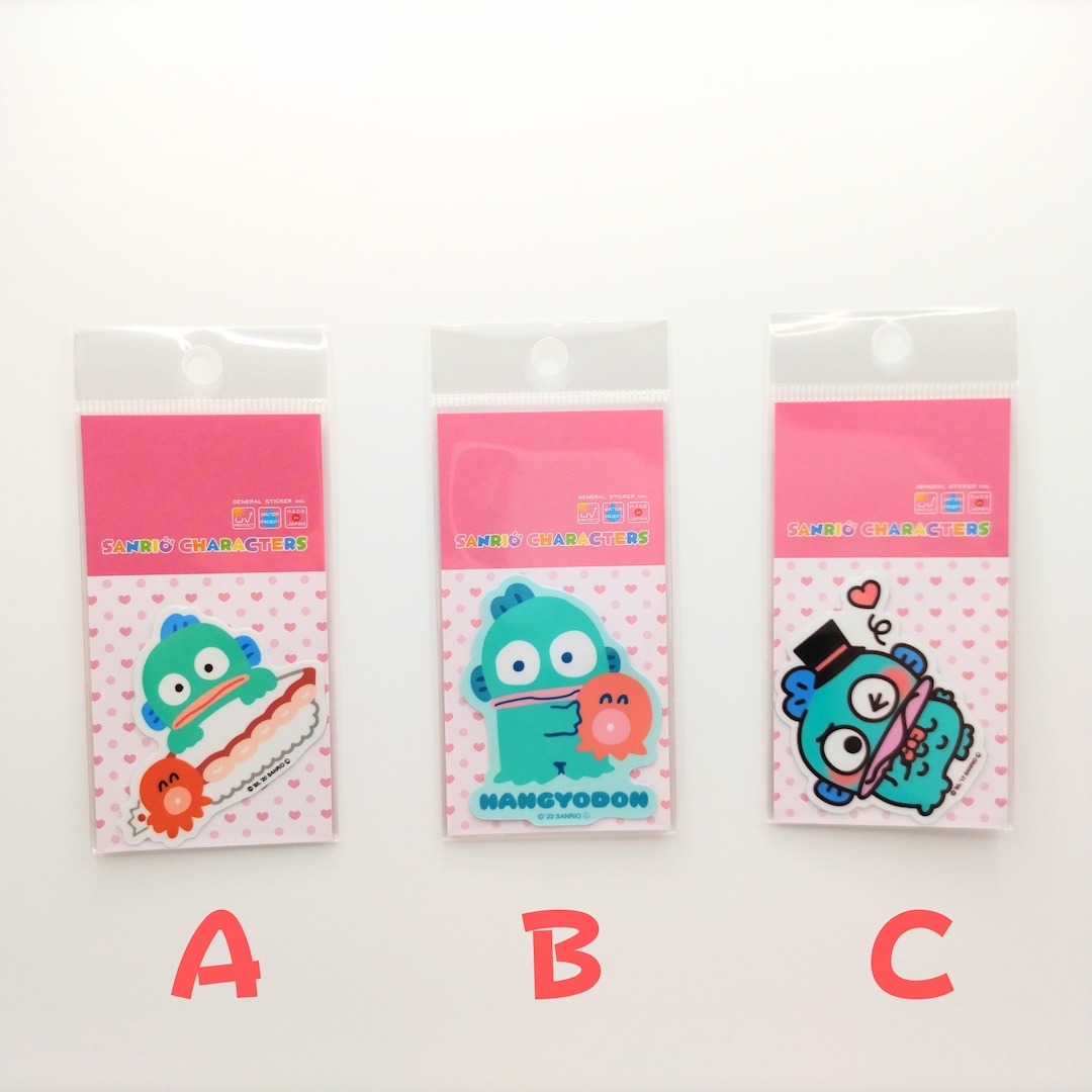 Hangyodon Sticker Cute Stickers Sanrio Characters Japan Limited ...