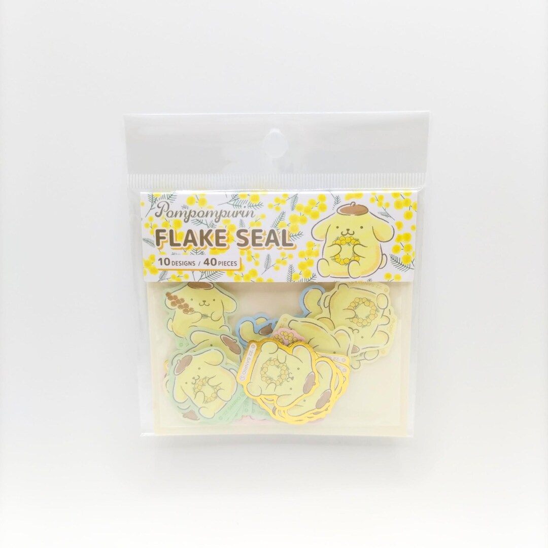 Pompompurin Stickers 2022 Japan Limited,sanrio Stickers,flake Stickers ...