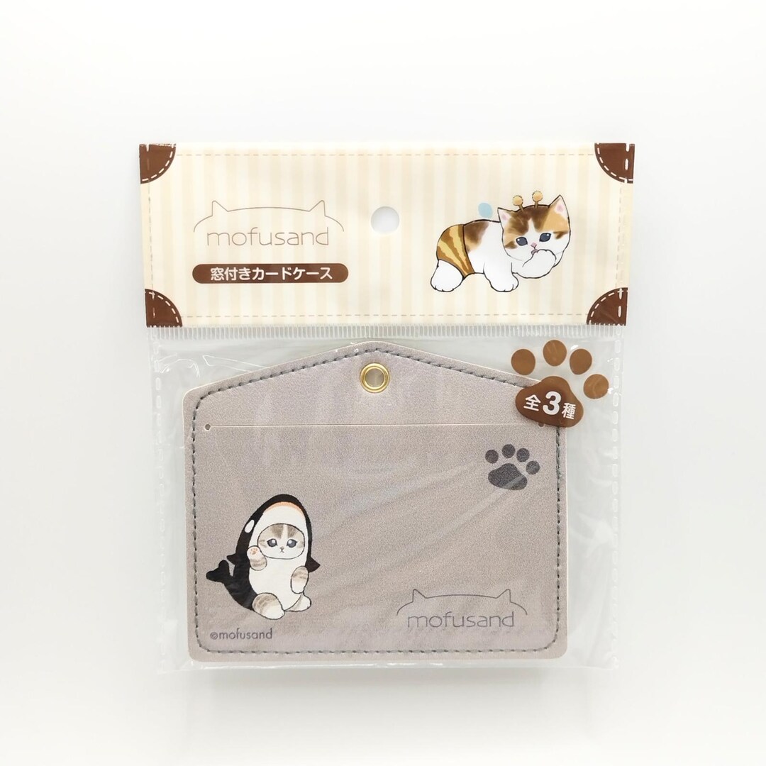 Mofusand Card Case , Mofusand Cat Card Case With Window From Japan - Etsy