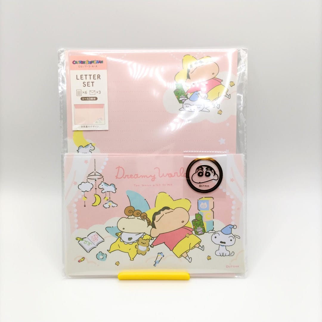 Crayon Shin Chan Letter Set Japan Design , Shin Chan Letter , Shin Chan ...