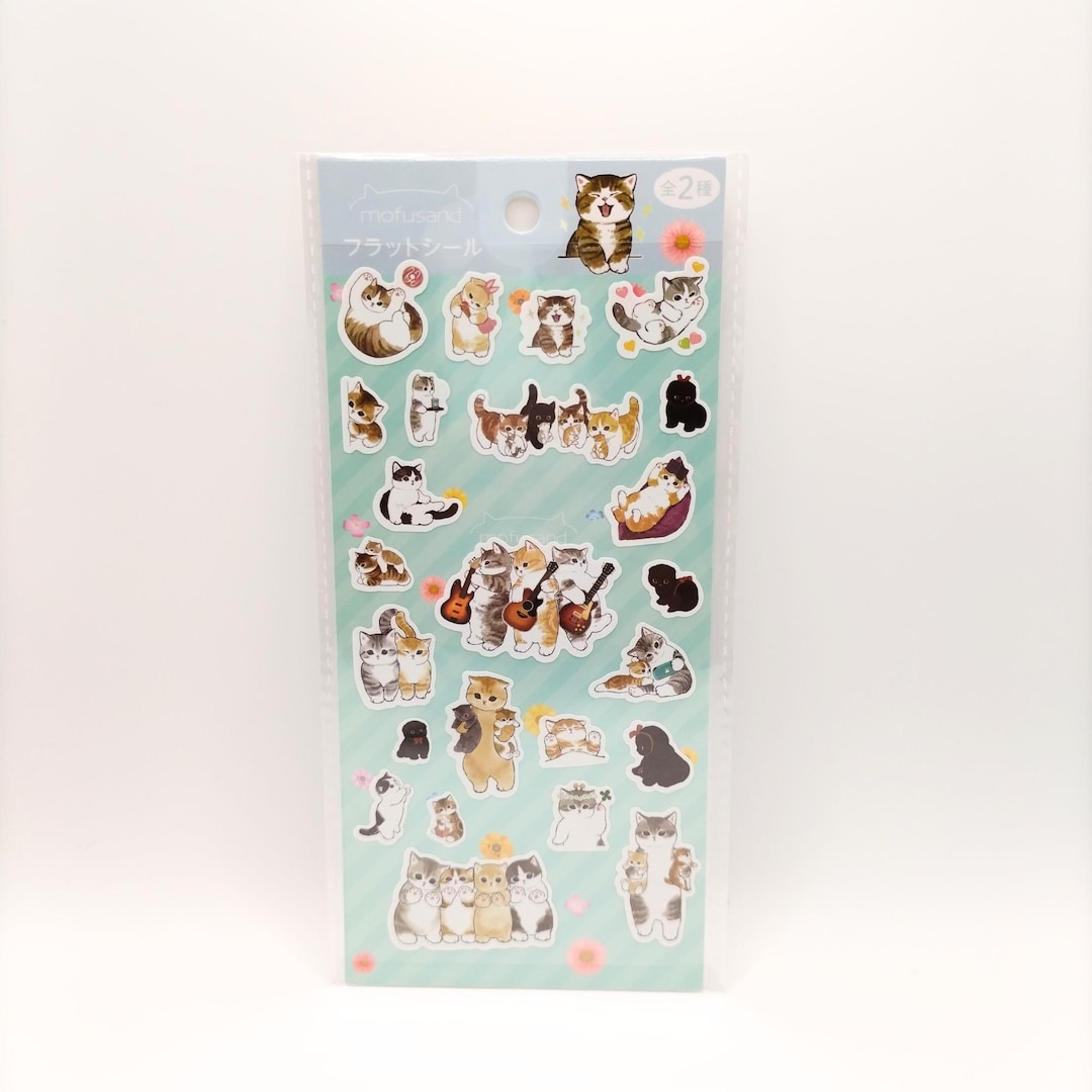 Mofusand Stickers,mofusand Cat - Etsy