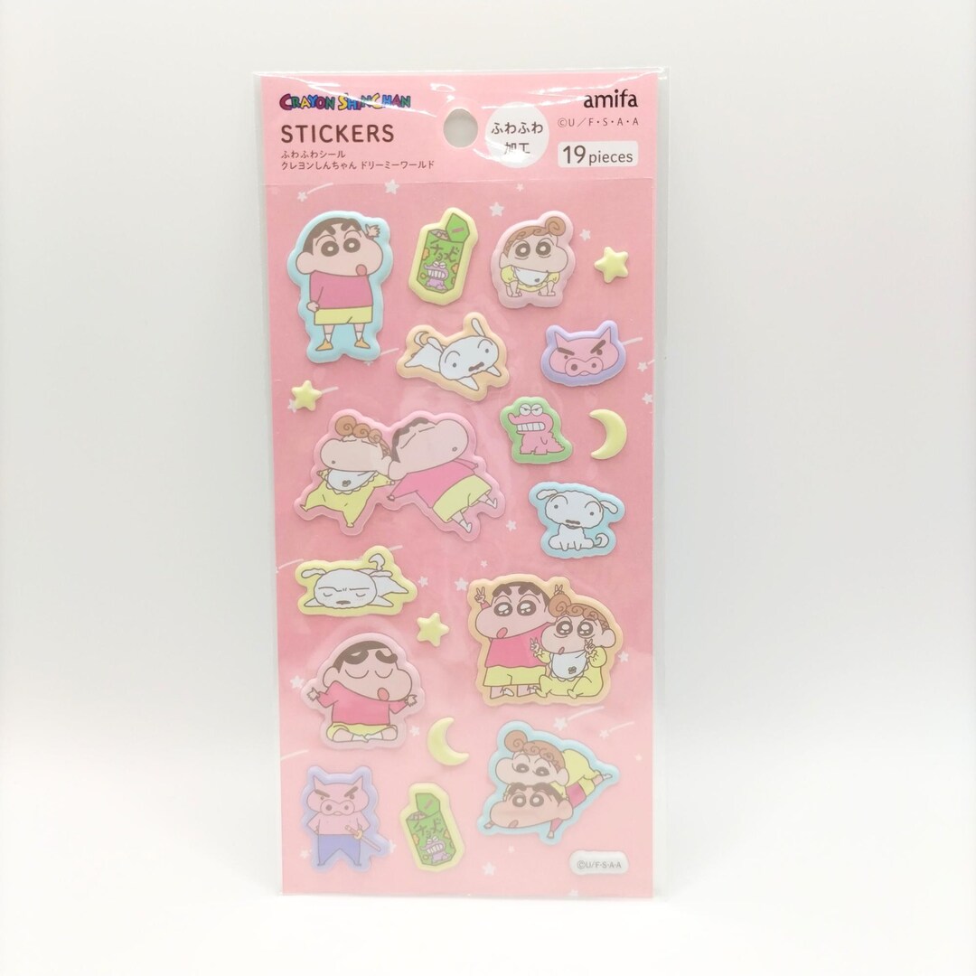 Crayon Shin Chan Stickers Japan Design , Shin Chan Stickers , Anime ...
