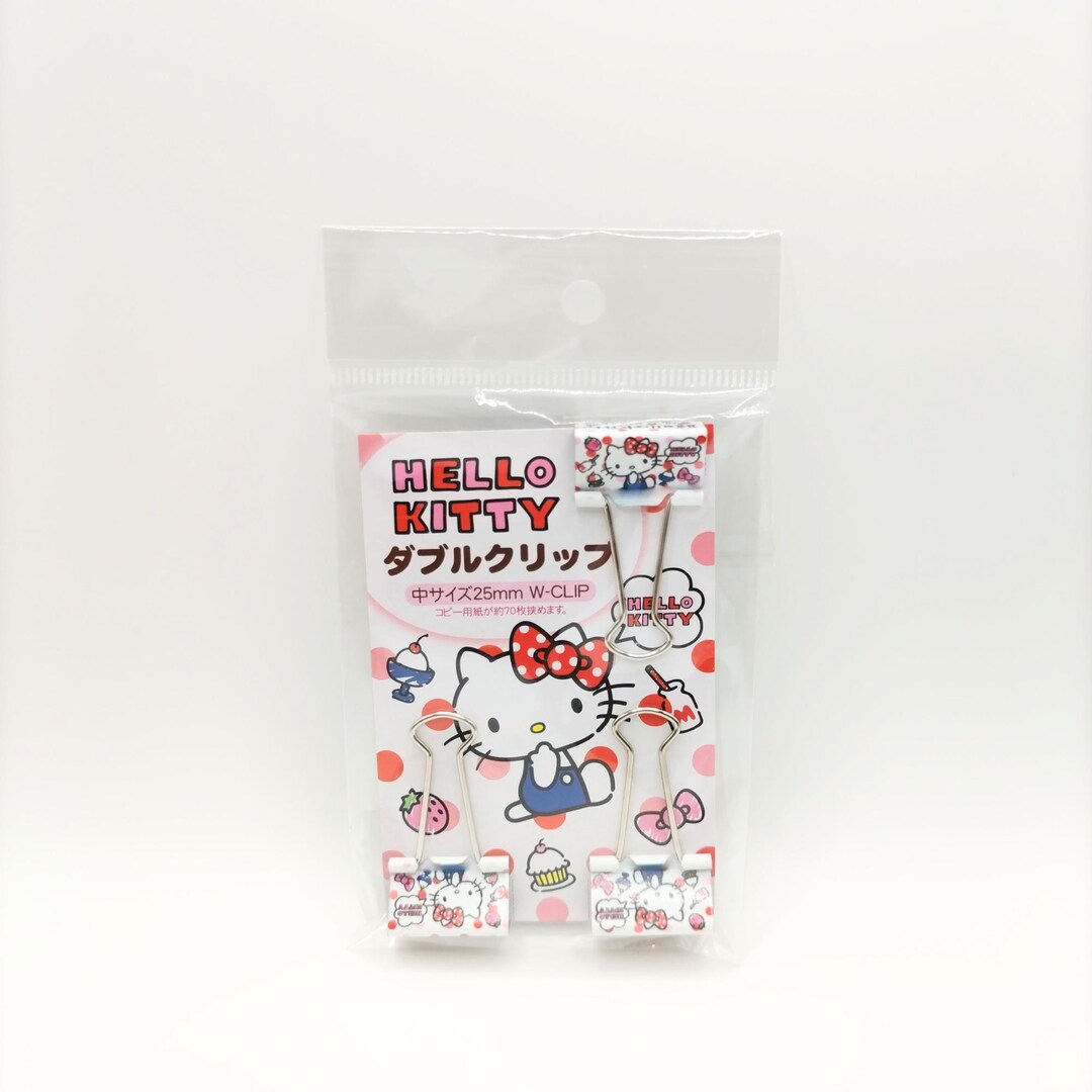 Hello Kitty Paper Clip 2017 Japan Limited , Hello Kitty Double Clip ...