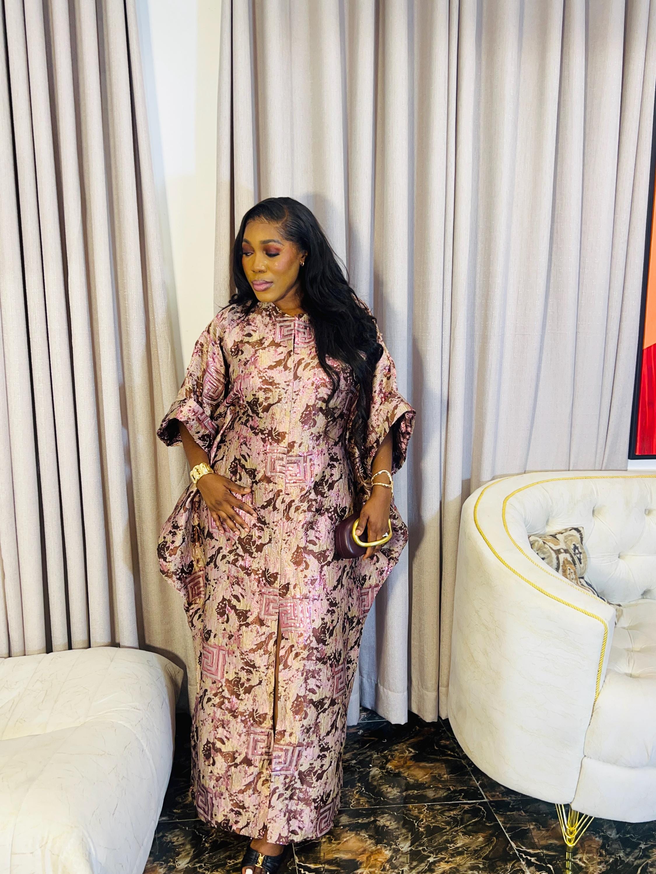 African Brocade Dress| Kaftan| Nigerian Dress| Party Dress| Jalabiya ...