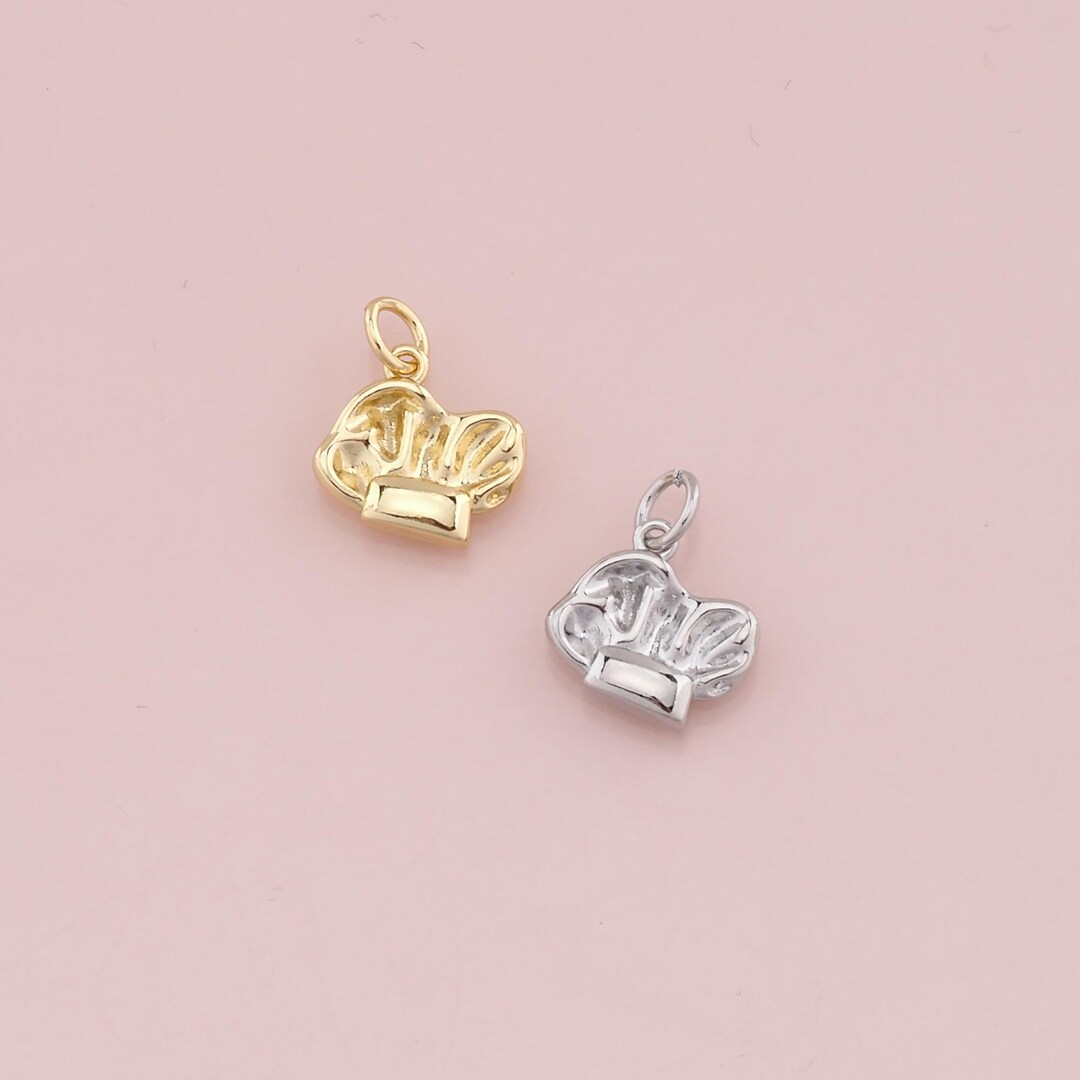 18K Gold Filled Chef Hat Pendant,dainty Chef Hat Charm Bracelet ...