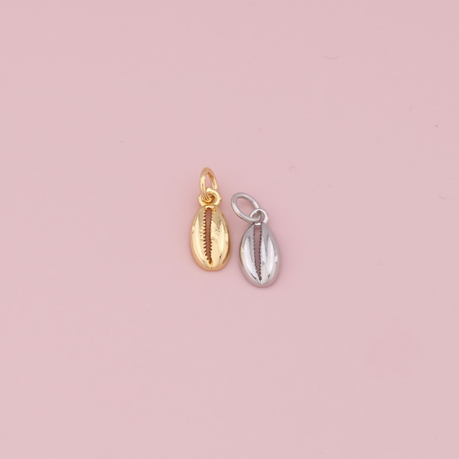 Gold Shell Charms,18k Gold Filled Conch Shell Pendant,conch Shell Charm ...