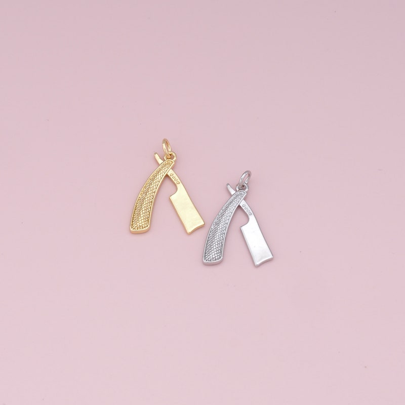 Barber Necklace Razor - Etsy