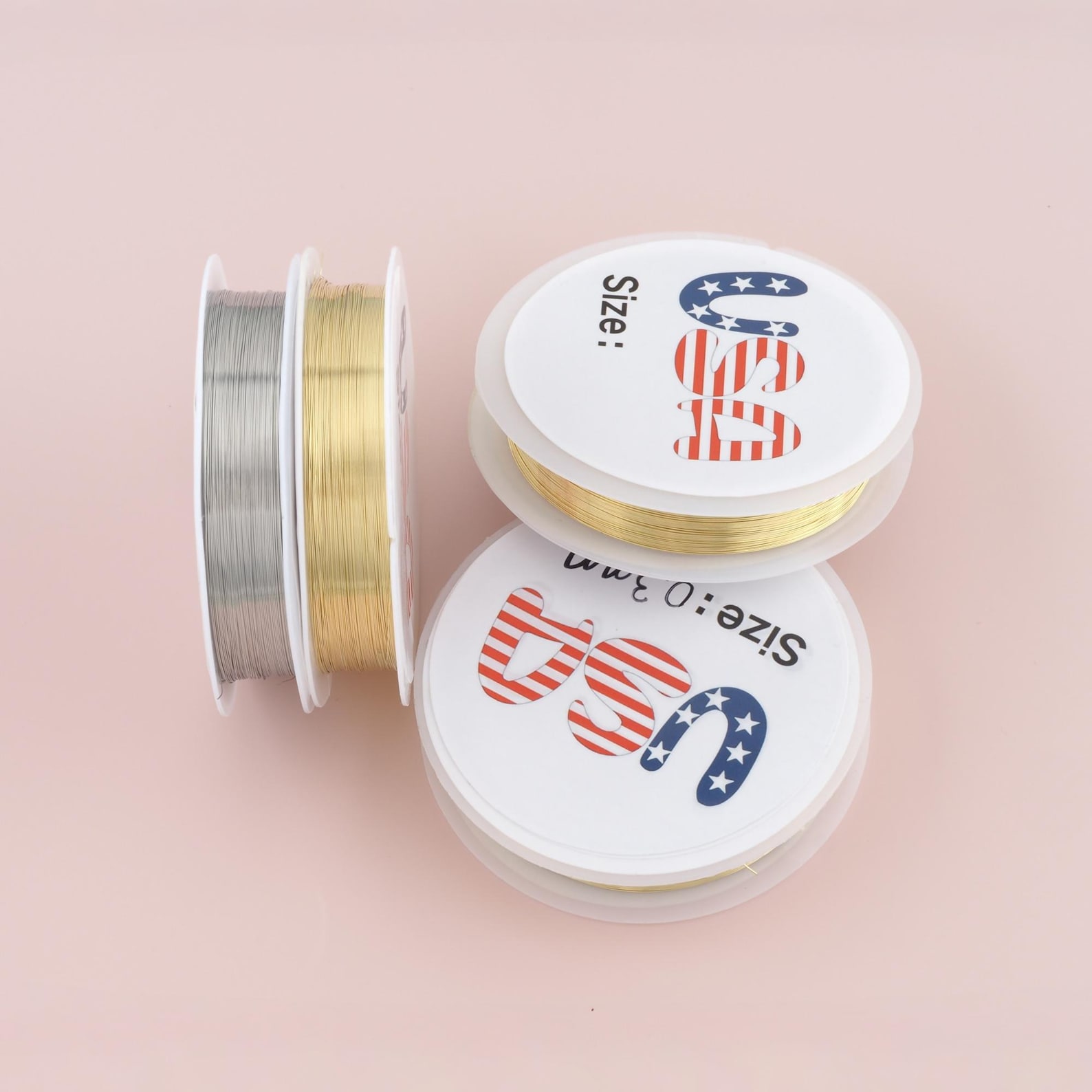 Tarnish Resistant Gold/silver Beading Wire, Non Tarnish Jewelry Making ...
