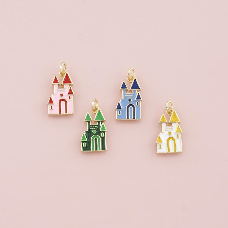 Castle Charms - Etsy