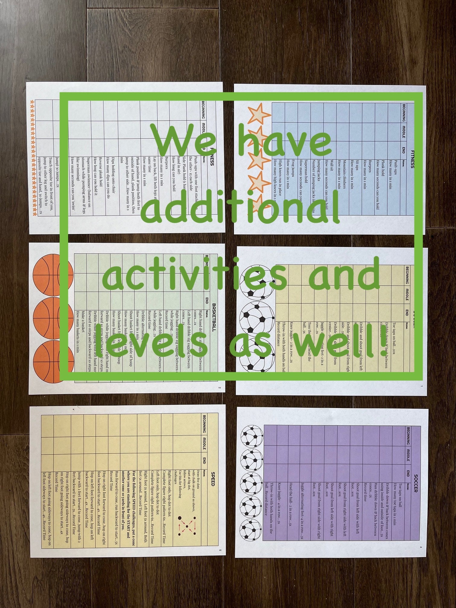 Printable Kids at Home Speed & Agility Camp Cheap Kid Activity ...