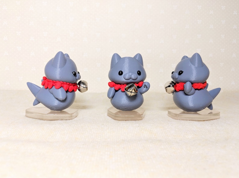 Maneki SharKitty Figure Ready to ship | Etsy