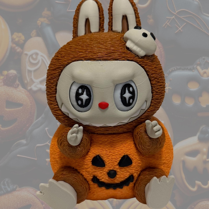 Labubu Orange - Etsy