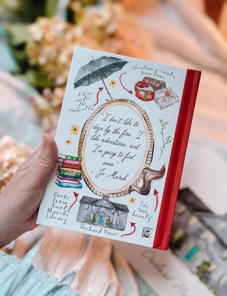 Jo March Little Women Journal | Classic Literature Gifts | Character ...