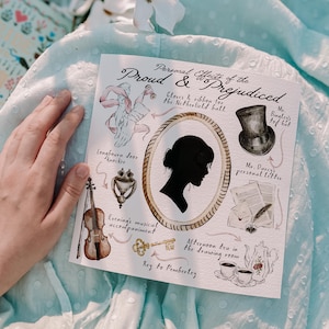 Pride & Prejudice Aesthetic Collection Fine Art | Jane Austen Literary ...