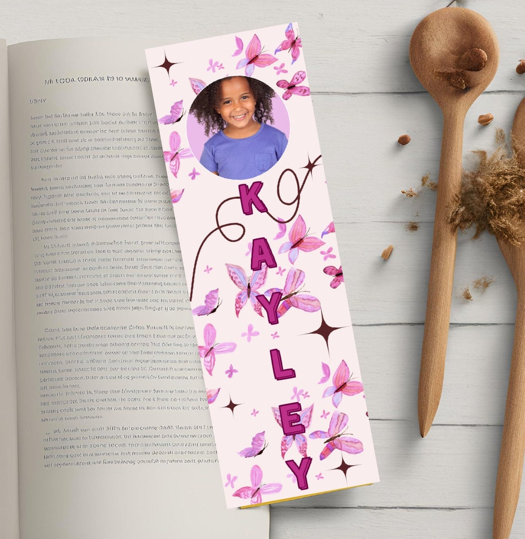Personalized Photo Bookmark Affordable Gift for Student From Teacher ...