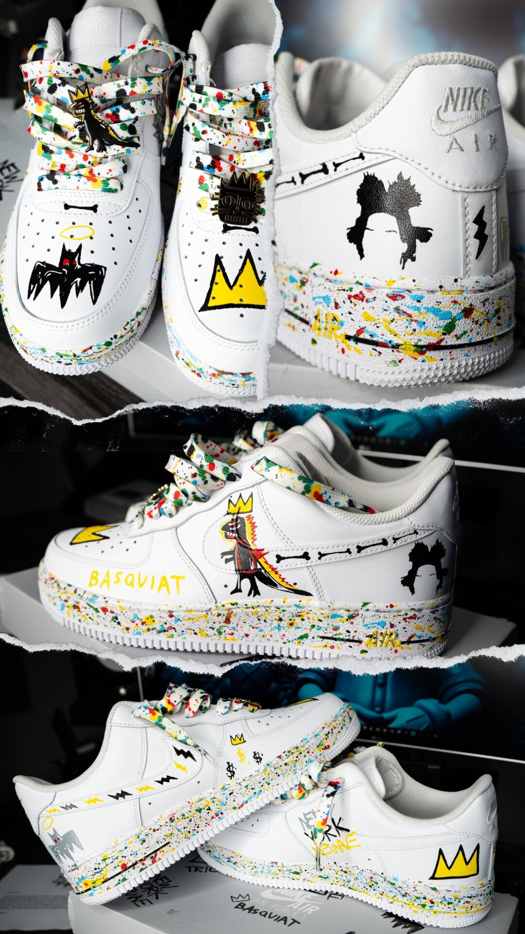 Custom Air Force 1 Sneakers - Etsy
