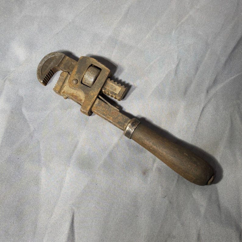 Vintage Stillson Adjustable Monkey Wrench Steel Forged Mechanic Tool - Etsy