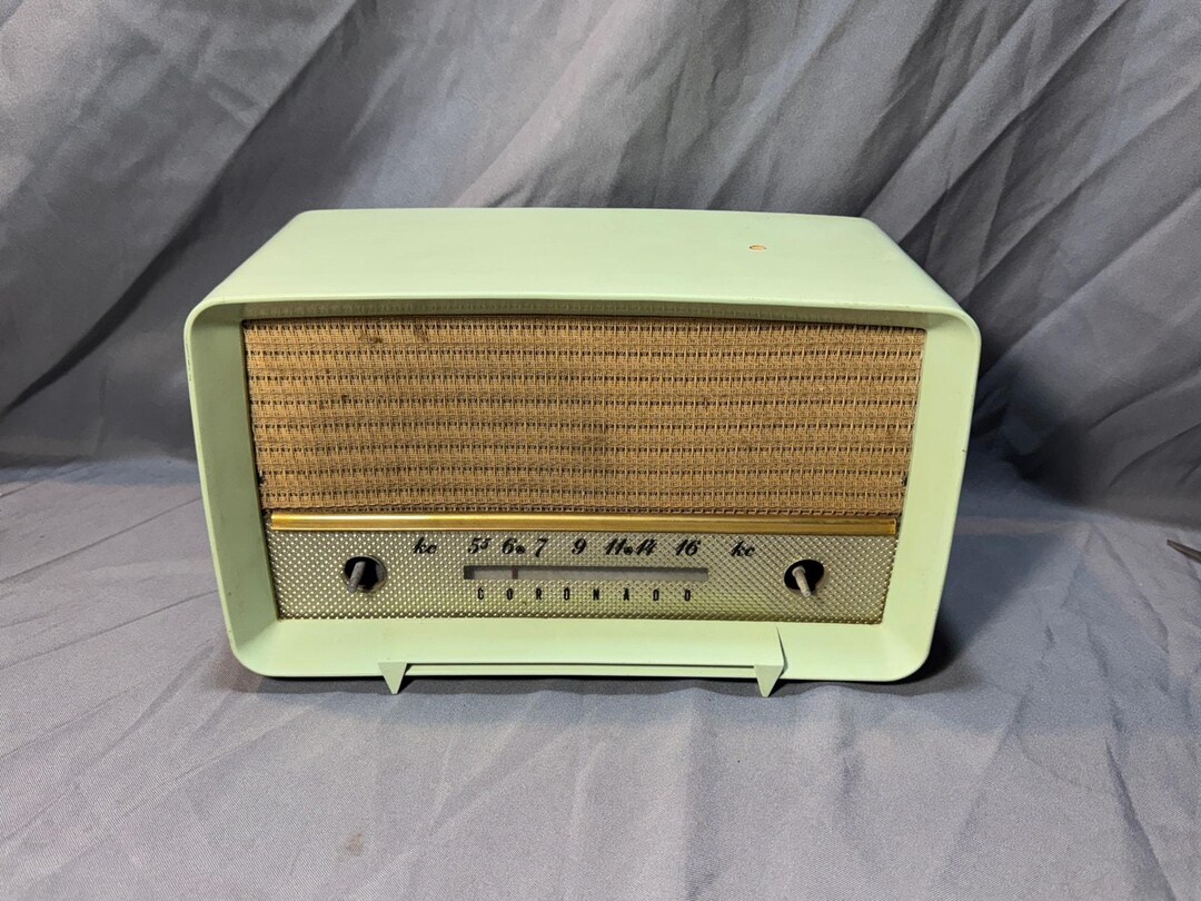 1940s Mint Green Coronado Tabletop Tube Radio Bakelite Vintage Retro - Etsy