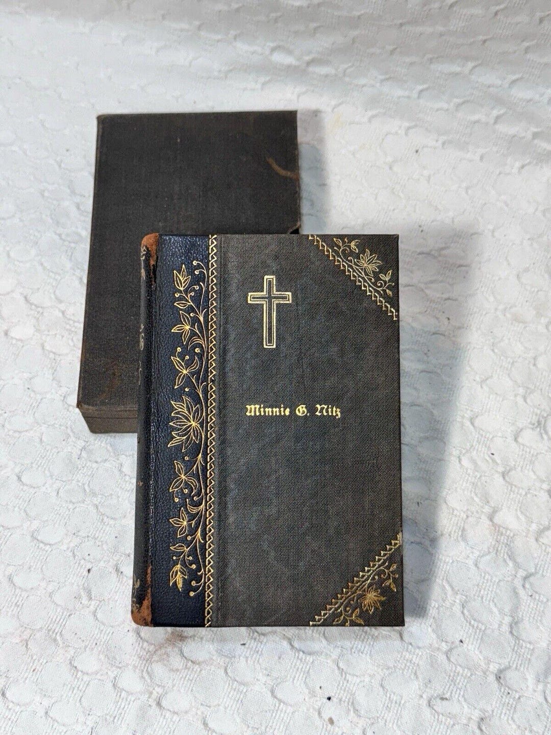Antique 1908 Gesangbuch German Evangelical Song Book Hymnal Hardcover ...