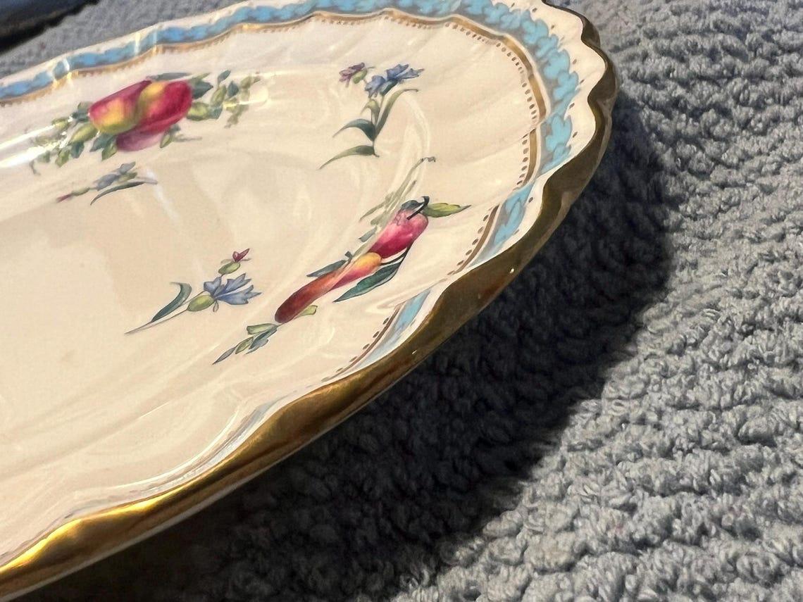 Vintage Trapnell Sprays by Spode 6 1/2 Bread & Butter Plate Side Dish ...