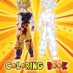 dragon ball z super coloring pages