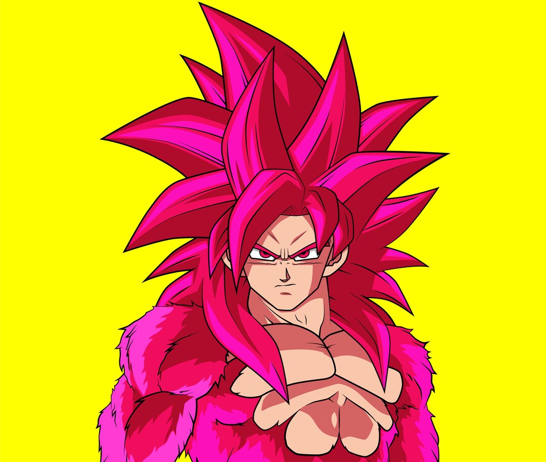 SSJ4 Daima Goku Digital Illustration in PDF Format – Anime Art for ...