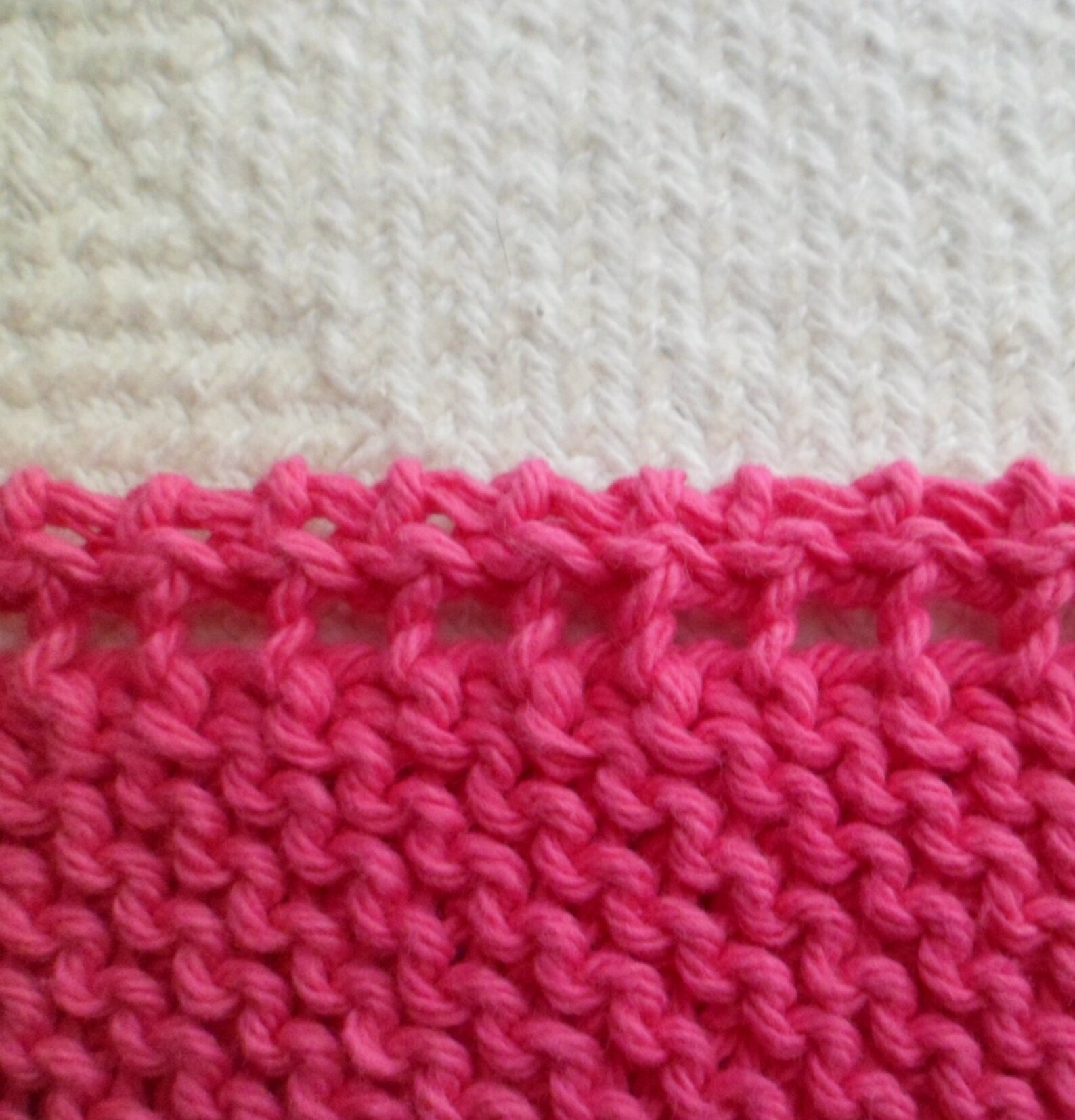 Hot Pink Cotton Dishcloth - Etsy