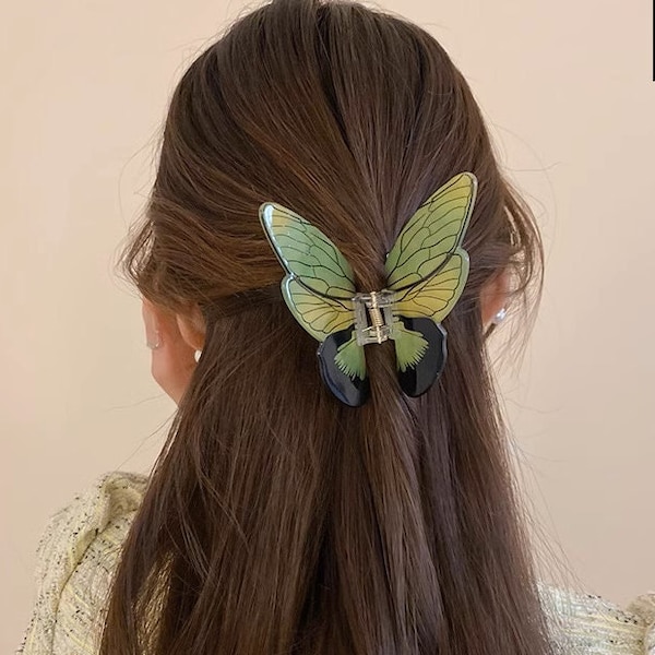 Butterfly Hair Clip - Etsy