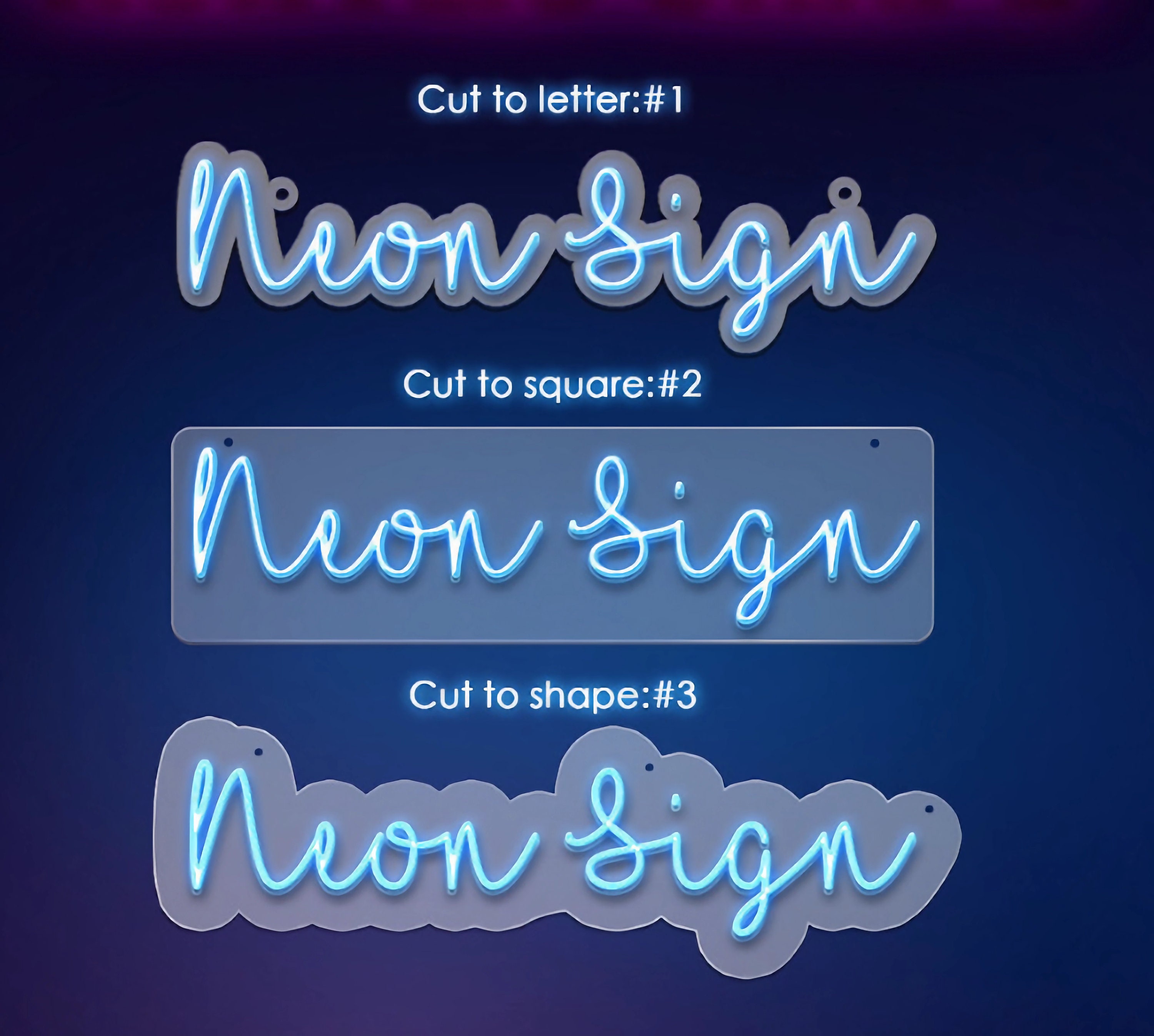 Custom Name Neon Sign Personalized Gift Neon Lights Led Lights Night ...