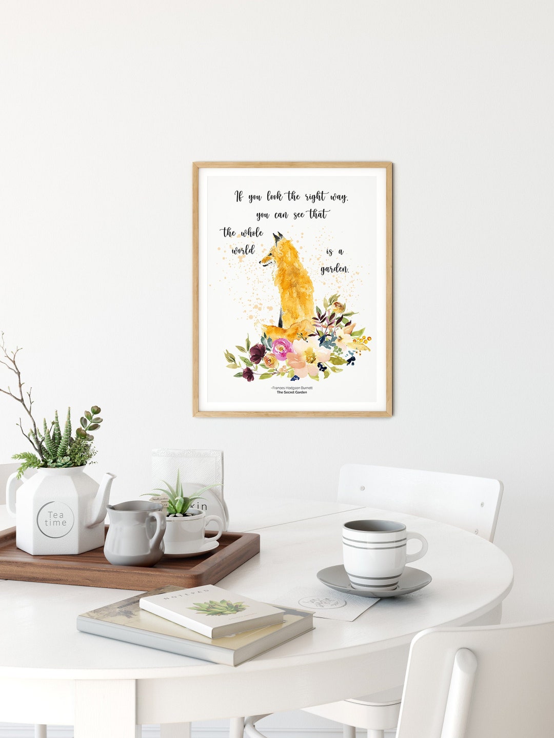 The Secret Garden Prints, If You Look the Right Way, Book Lovers Print ...